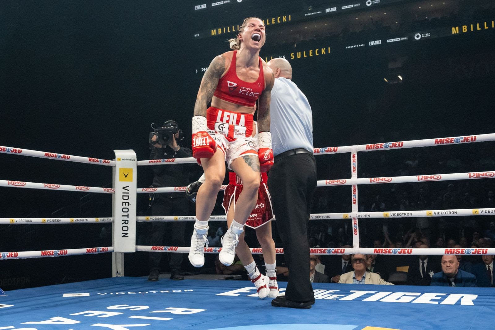 Leïla Beaudoin Lands Alycia Baumgardner Showdown On Netflix Undercard ...